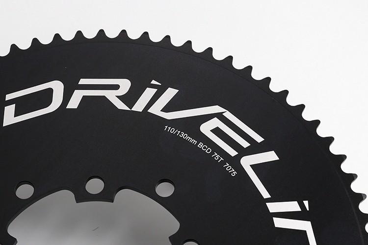 69T/75T Driveline chainring 130BCD/110BCD dual use CNC folding