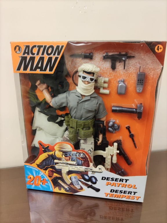 Action Man Desert Patrol, 玩具 & 遊戲類, 玩具 - Carousell