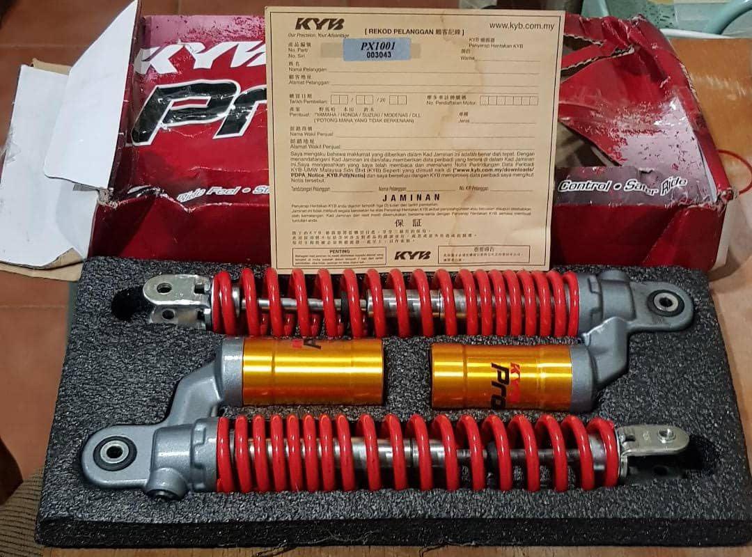 Aerox NVX155 KYB Pro-X Absorber/ Suspension, Motorcycles, Motorcycle ...