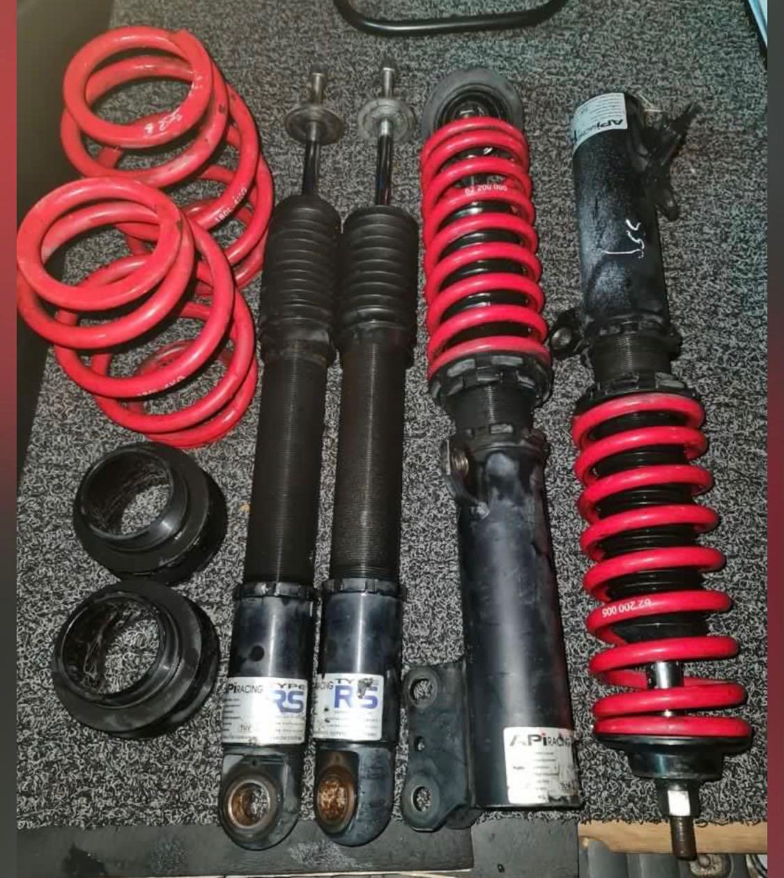 Api racing coilovers type rs for fd1/fd2/fd3/fd4 (whole set), Car ...