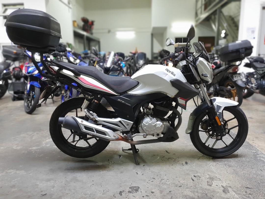 Aprilia Stx 150, Motorcycles, Motorcycles for Sale, Class 2B on Carousell