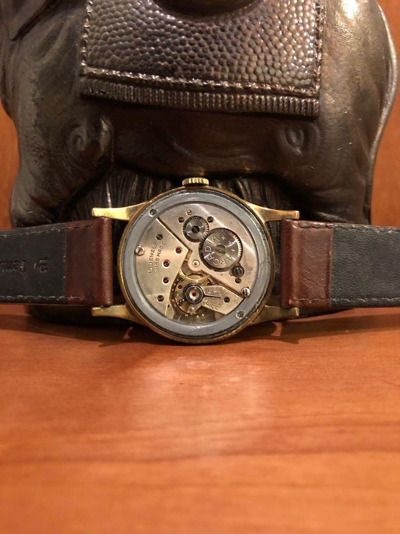 Arcadia Crab Claw Subseconds Gold-Filled Vintage Watch Rare, Luxury ...