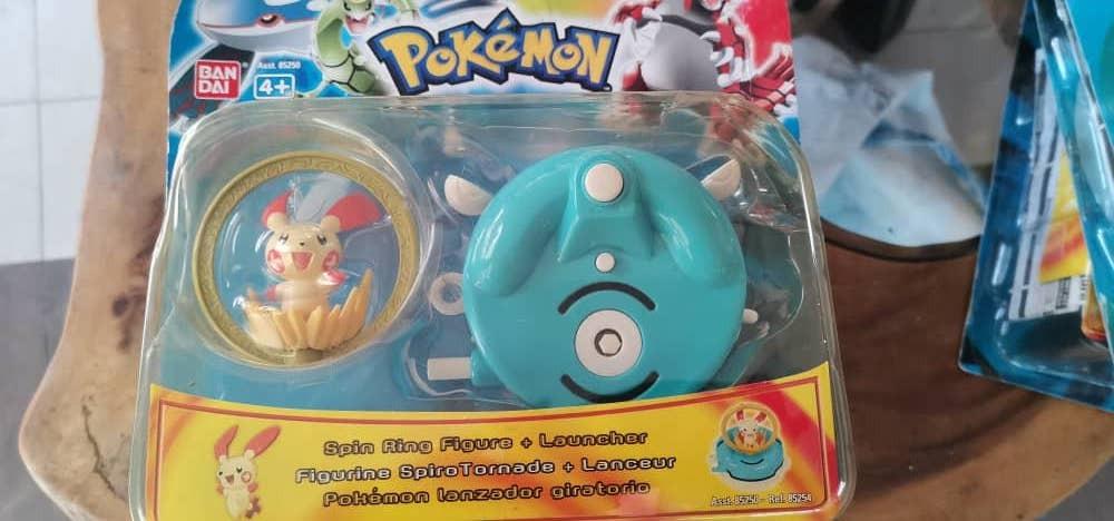 Bandai Pokemon Spin Ring Launcher and Pokeball, Hobbies & Toys ...