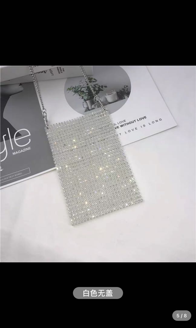 Bling bling handphone bag, Mobile Phones & Gadgets, Mobile & Gadget ...