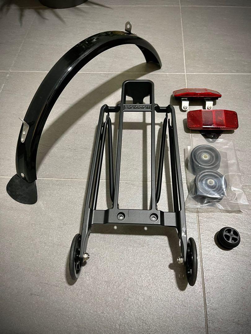 Brompton Rear Rack Black Edition, Sports Equipment, Bicycles & Parts ...