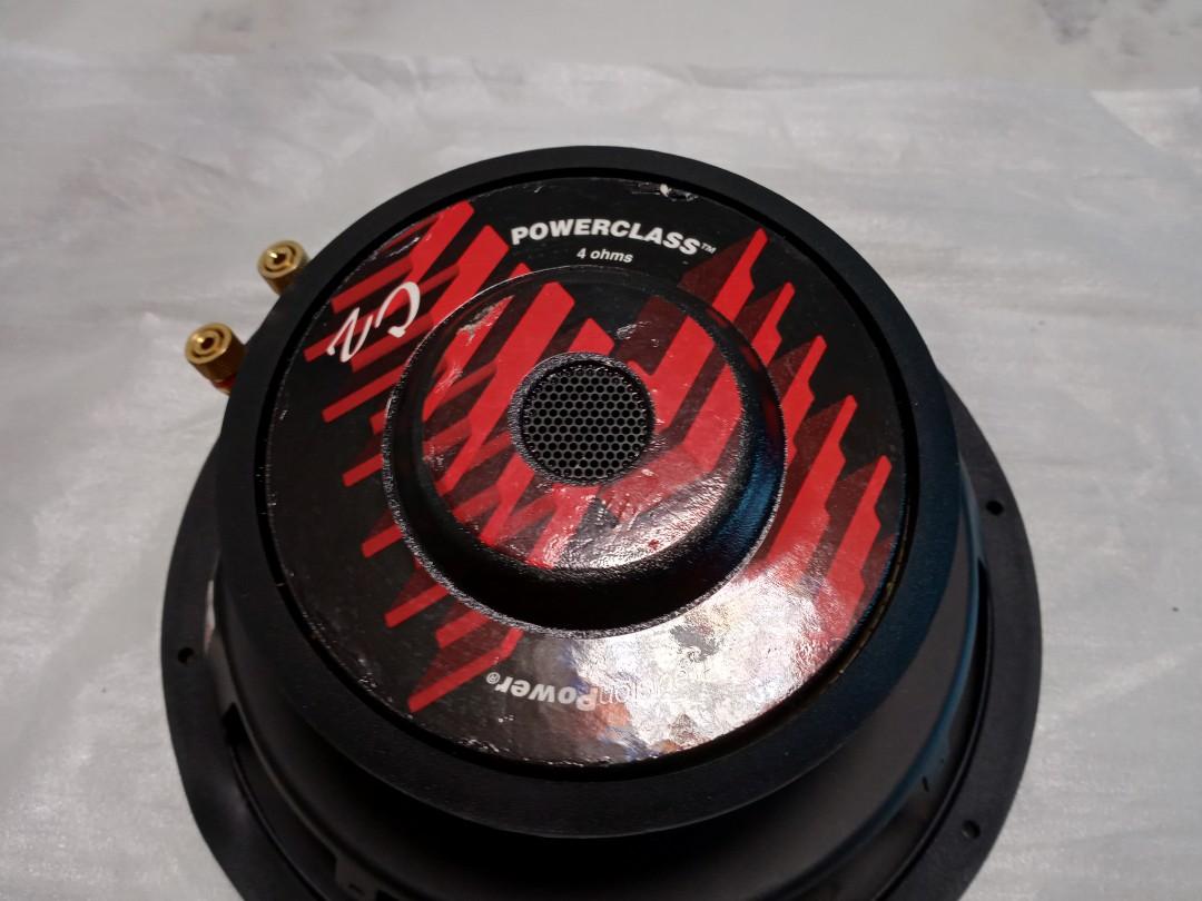 C2 precision power.power class.4ohms.10 inchs.., Car Accessories, Accessories on Carousell