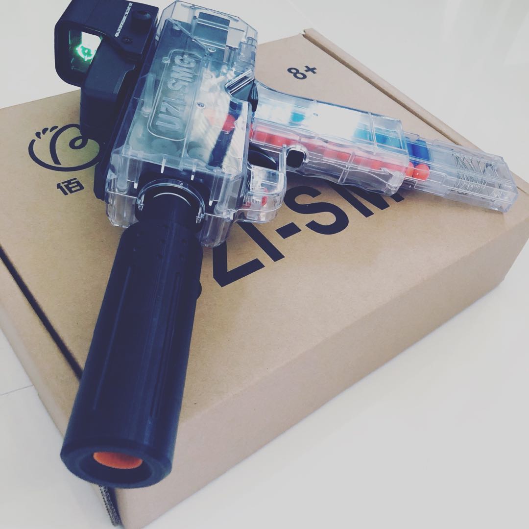 Clone UZI Blaster + Custom 3D Printed Barrel on Carousell