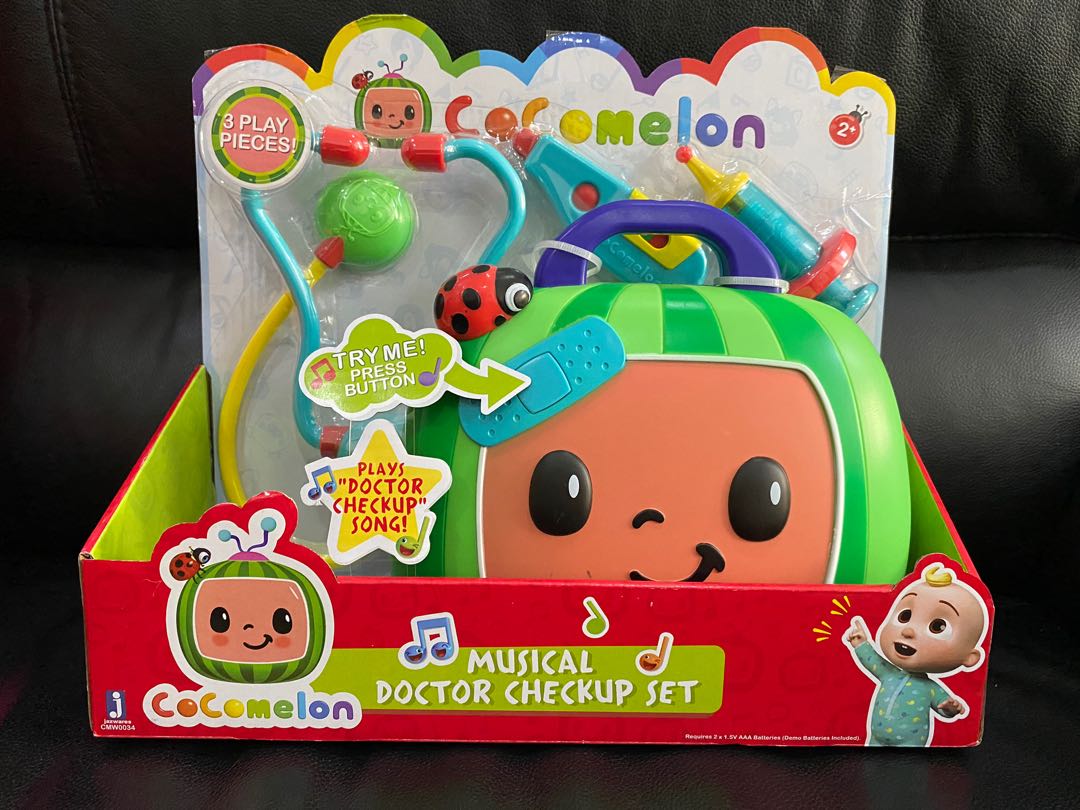 Cocomelon Musical Doctor Checkup Set, Babies & Kids, Infant Playtime on ...