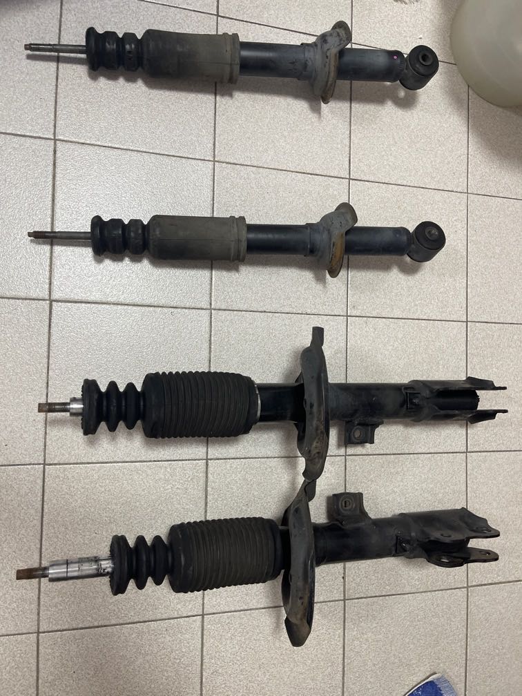 CY2 / lancer ex stock suspension front and back with lowering spring ...