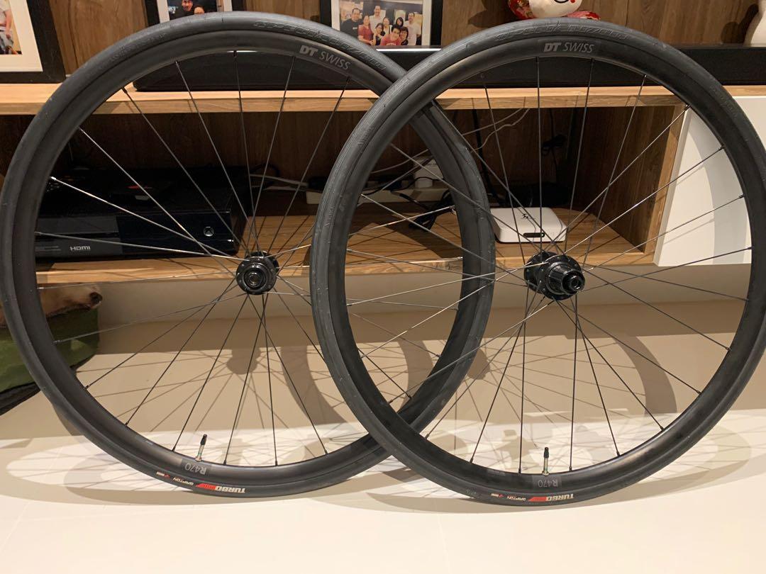 DT Swiss R470 Wheelset, Sports Equipment, Bicycles & Parts, Bicycles on ...