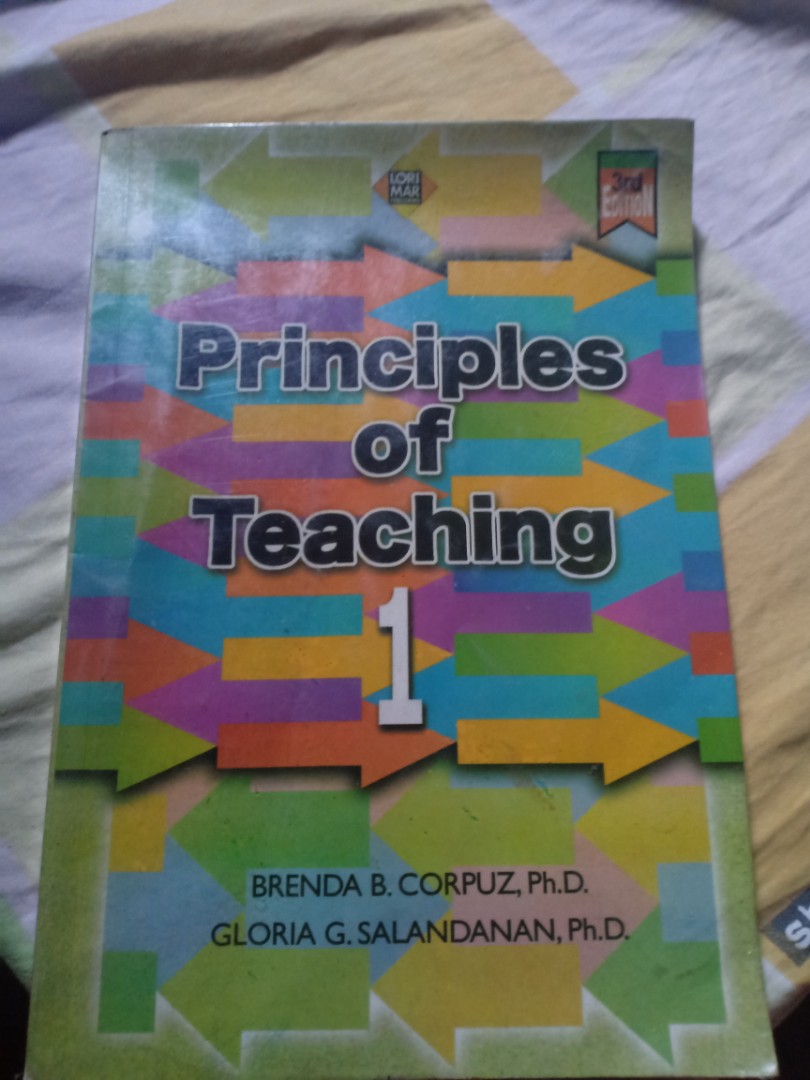 Educ Books Principles of Teaching 1, Hobbies & Toys, Books & Magazines ...
