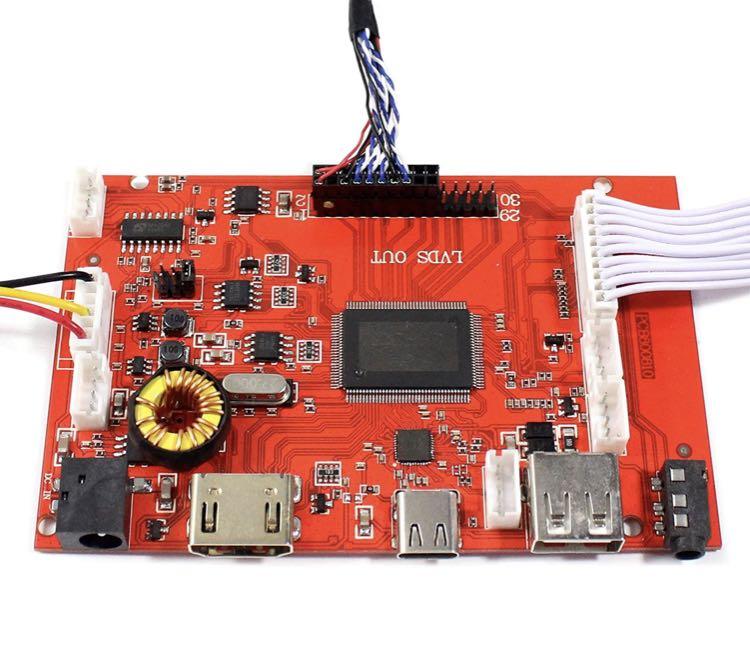 HDMI to Type C Interface Board Controller LVDS Keyboard Touch Panel ...