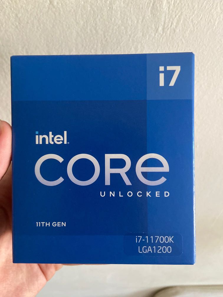 [PROMO] i7 11700K intel 11th gen cpu processor WTT, Computers & Tech ...