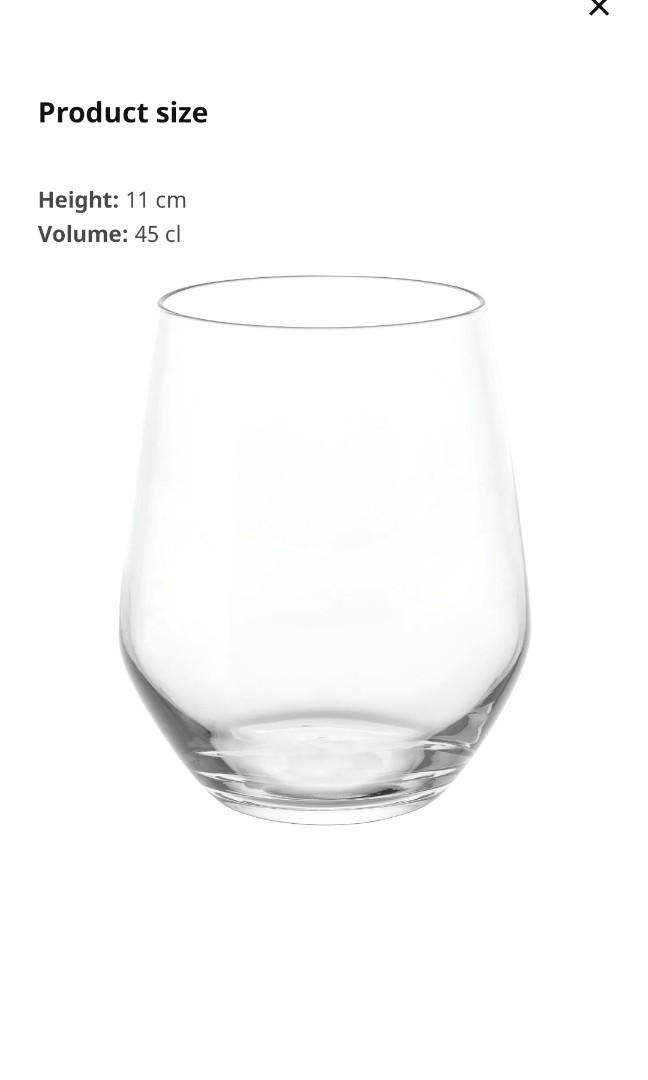 IVRIG glass cup, Furniture & Home Living, Kitchenware & Tableware ...