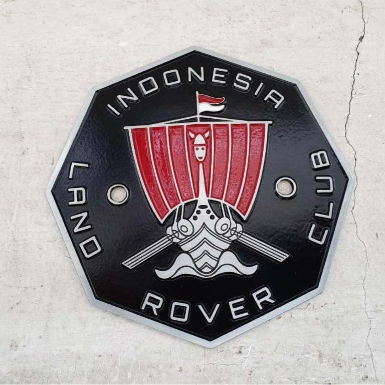 Landrover Vehicle Car Body Decoration Metal Plate Emblem Badge - Land ...
