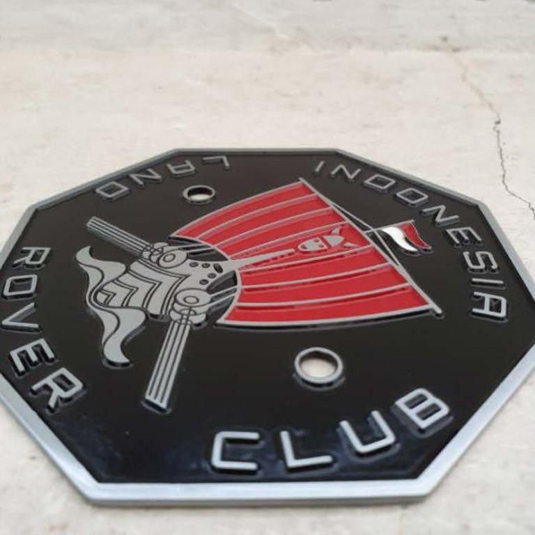 Landrover Vehicle Car Body Decoration Metal Plate Emblem Badge - Land ...