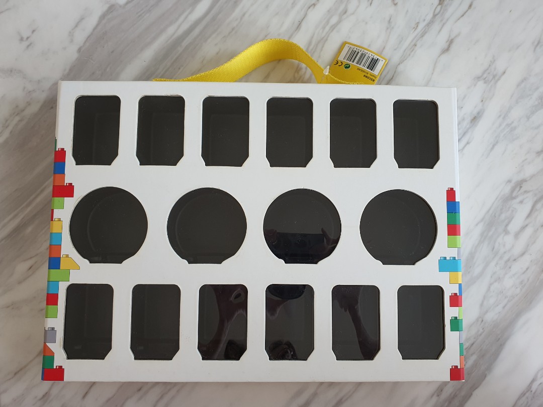 Lego cardboard figurines storage box, Hobbies & Toys, Toys & Games on ...