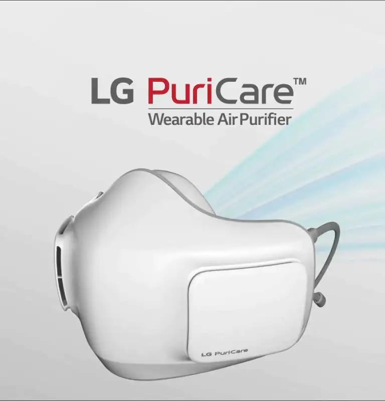 LG Puricare Mask, Health & Nutrition, Face Masks & Face Shields on ...