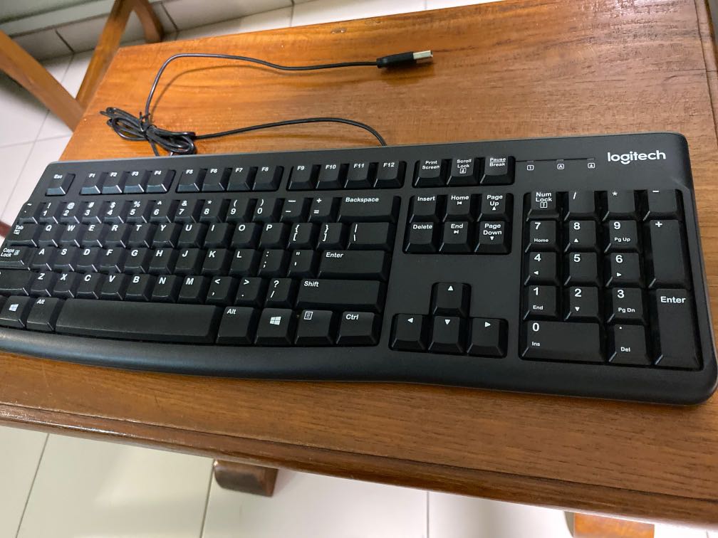 Logitech Keyboard USB, Computers & Tech, Parts & Accessories, Computer ...