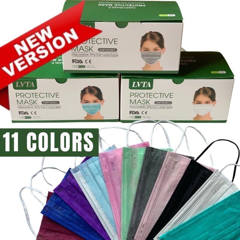 LVTA MASK, Health & Nutrition, Face Masks & Face Shields on Carousell