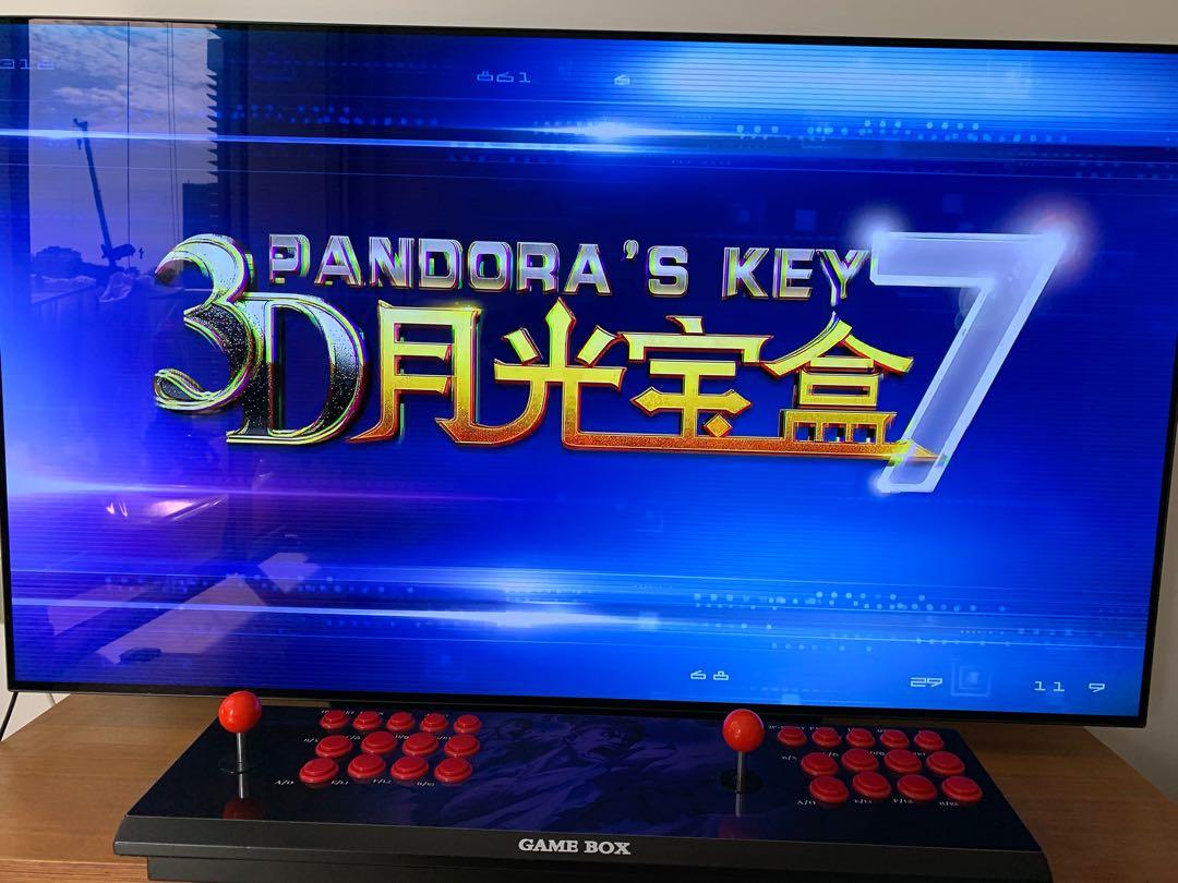 Mame box / Pandora’s Key 7 Retro arcade emulation box, Hobbies & Toys ...