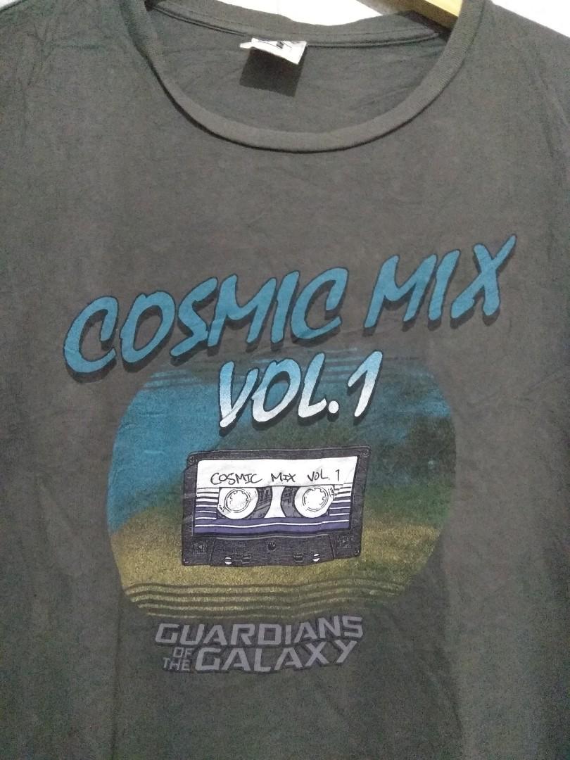 Marvel colab GU Colab Guardian Galaxy, Fesyen Pria, Pakaian , Atasan di ...