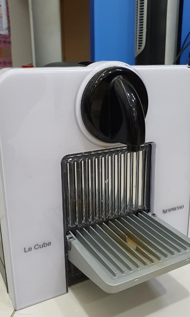 Nespresso machine Le Cube, TV & Home Appliances, Kitchen Appliances ...