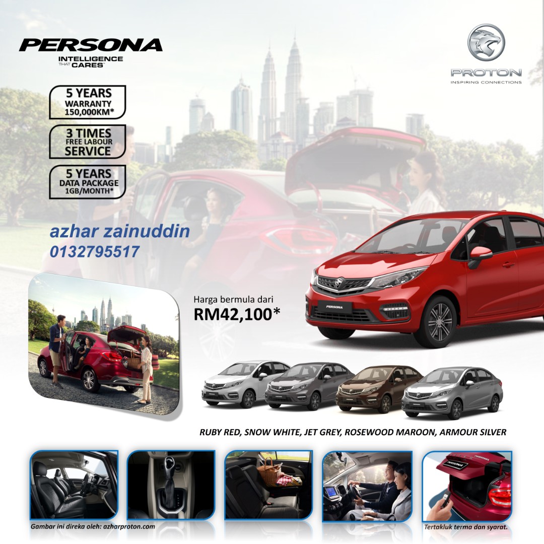 NEW PROTON PERSONA, Cars, Cars for Sale on Carousell