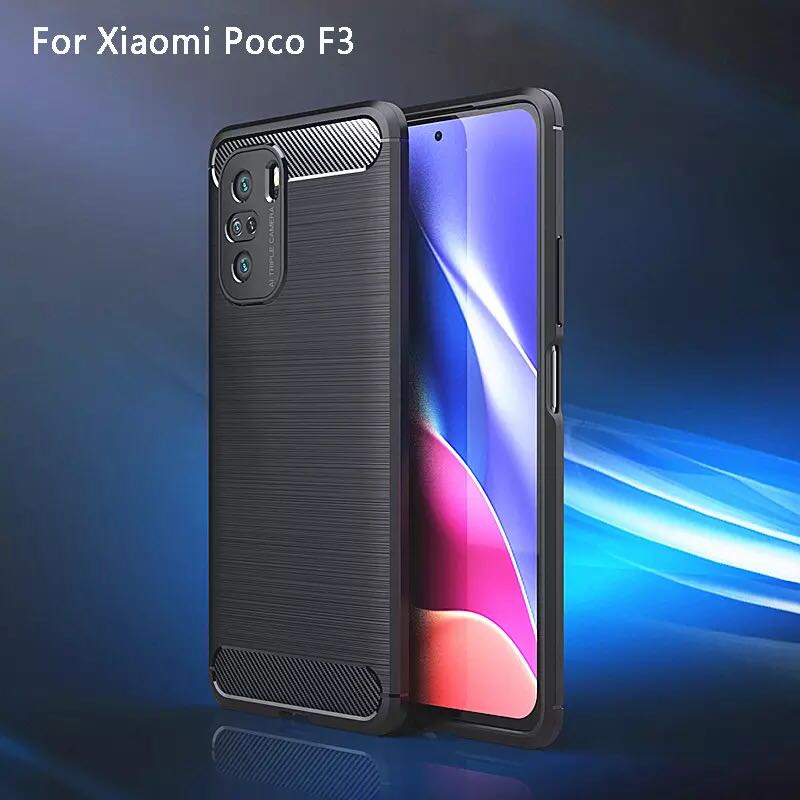 ⚡️New: Xiaomi Poco F3 CF Texture Bumper Case, Mobile Phones & Gadgets ...