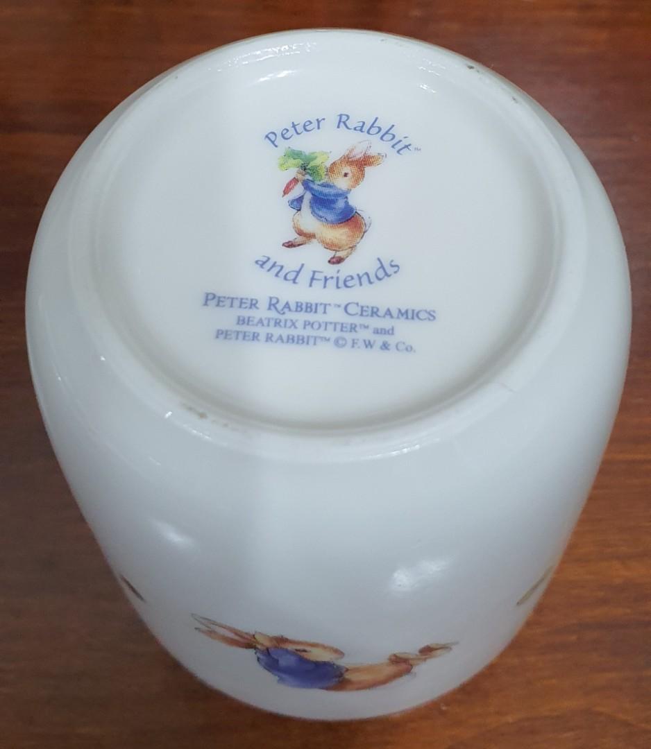 Peter Rabbit Tea Cup (7cm x 6.5cm), Furniture & Home Living ...