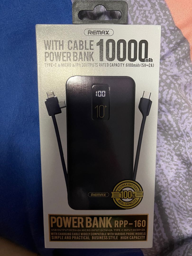 REMAX-In Built Wire Portable, Computers & Tech, Parts & Accessories ...