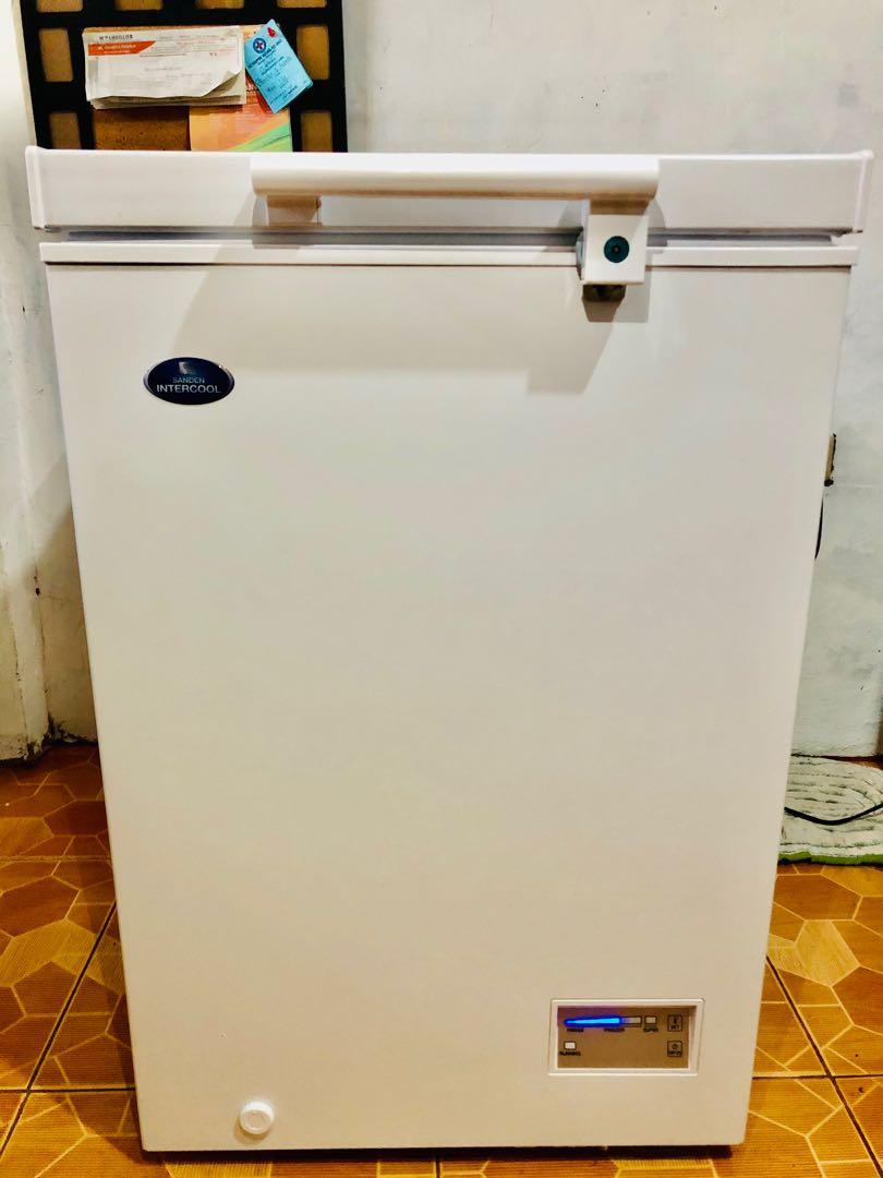 Sanden Hard Top Chest Freezer, TV & Home Appliances, Kitchen Appliances ...