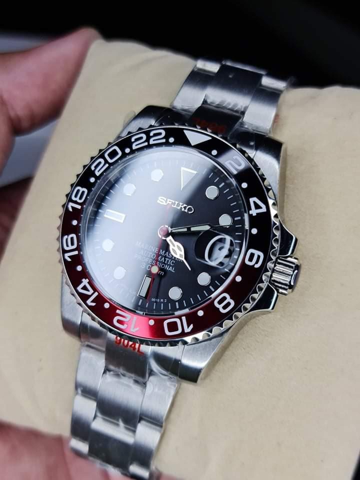 Seiko/Rolex Homage mod Watch, Men's Fashion, Watches & Accessories ...