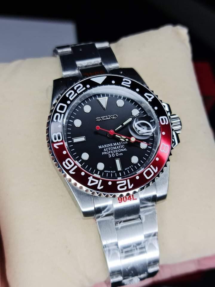 Seiko/Rolex Homage mod Watch, Men's Fashion, Watches & Accessories ...