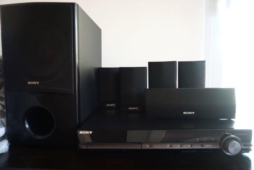 Sony Home Theater System Speaker with vcd/cd/DVD player with remote ...