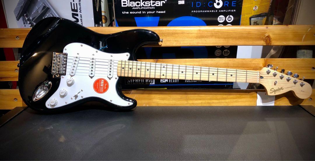 Squier guitar, Hobbies & Toys, Music & Media, Musical Instruments on ...