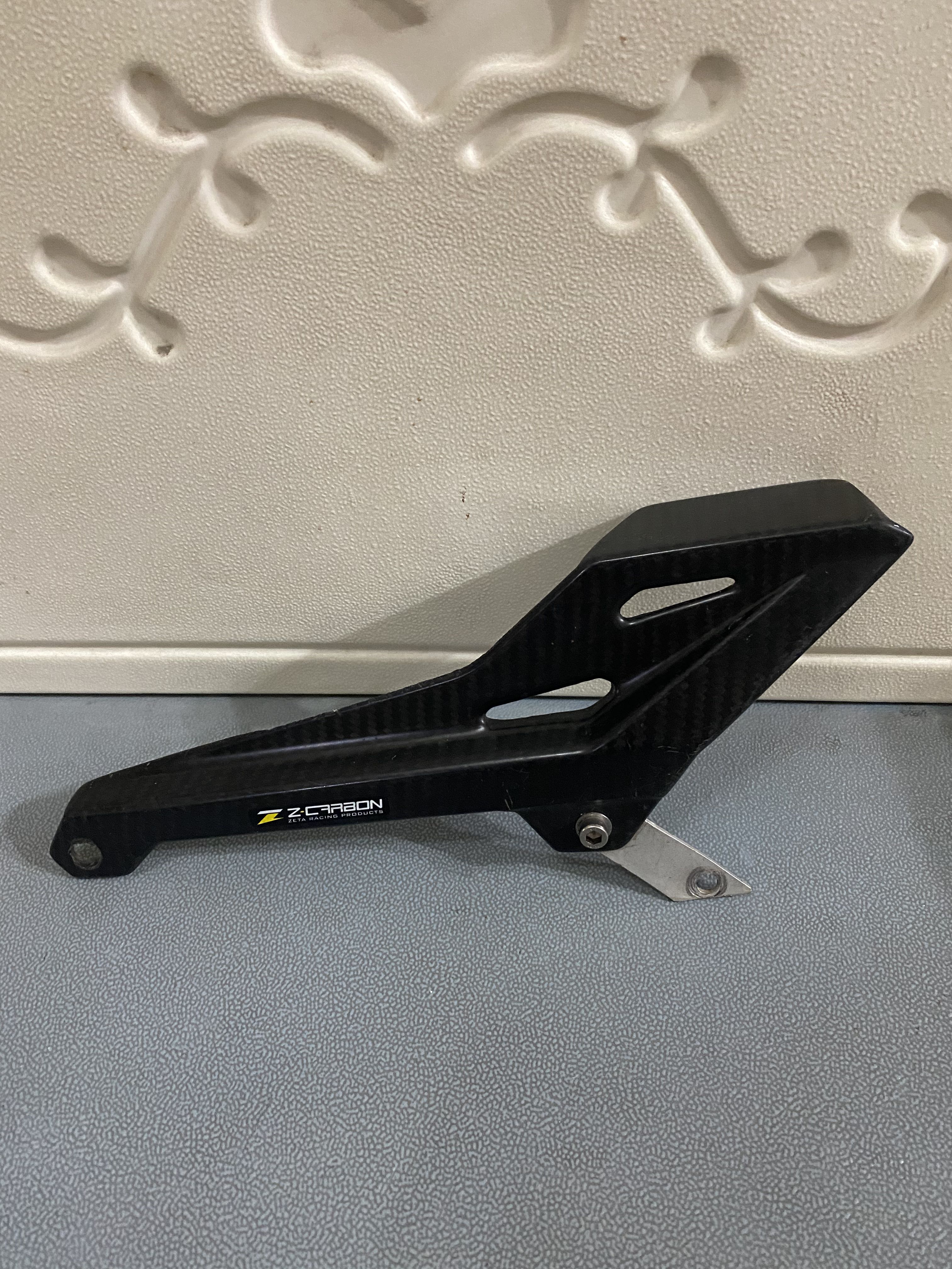 Suzuki DRZ zeta carbon chain guard, Motorcycles, Motorcycle Accessories ...