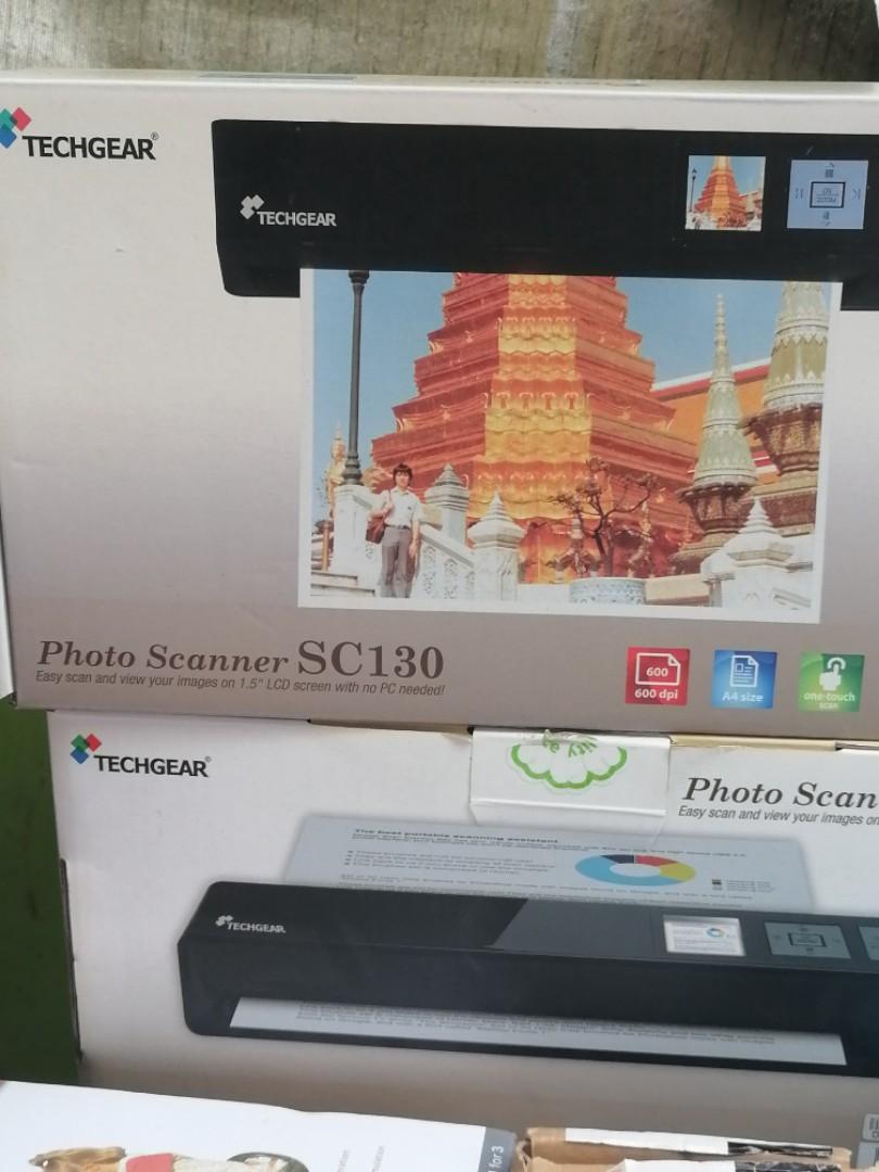 Techgear Photo Scanner Sc130, 電腦＆科技, 打印機及影印機 - Carousell