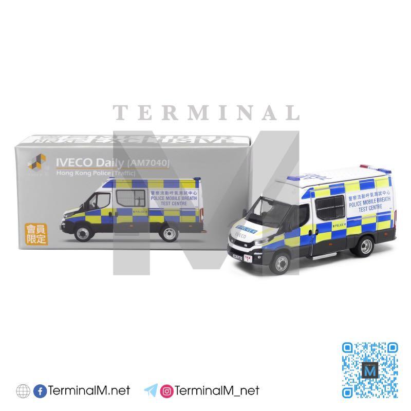 Tiny Hong Kong Police (Traffic) IVECO Daily (AM7040) Police Mobile ...