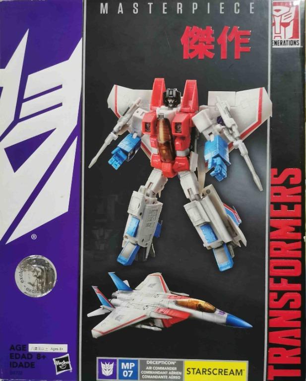 Transformers MIB Hasbro Masterpiece Starscream MP-07 (Toys R Us ...