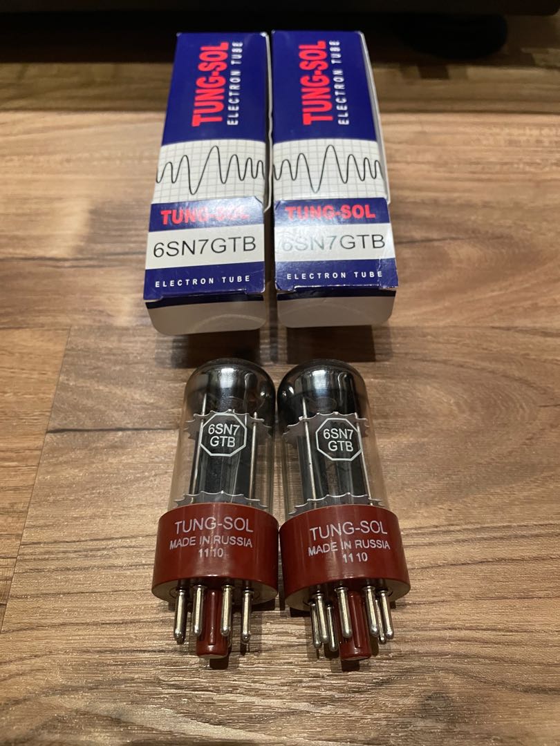 Tung-Sol 6SN7 GTB Valve Tubes, Audio, Other Audio Equipment on Carousell
