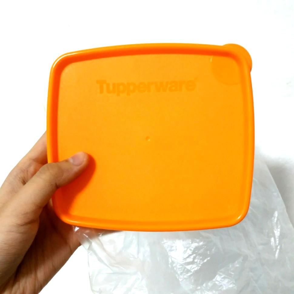 Tupperware 250 ml Shallow Square Container, Furniture & Home Living ...