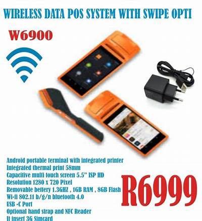 Wireless data pos system w5920 , 音響器材, 可攜式音響設備 - Carousell