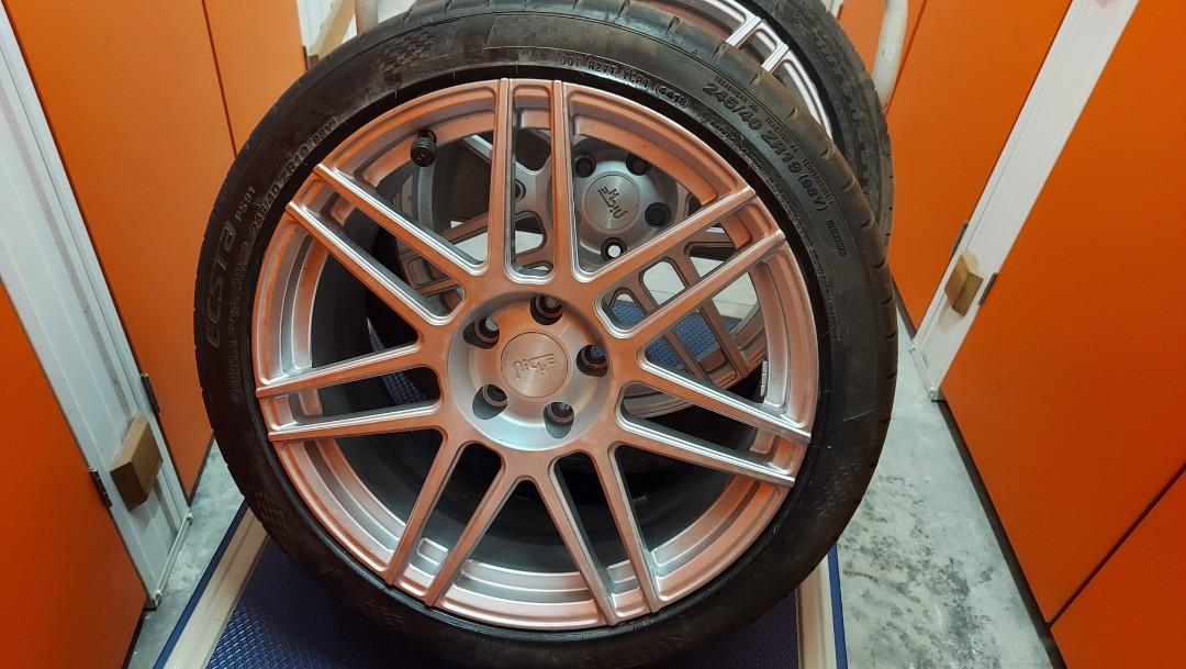 19 inch forged monoblock rims and tires suitable for Toyota Estima ...