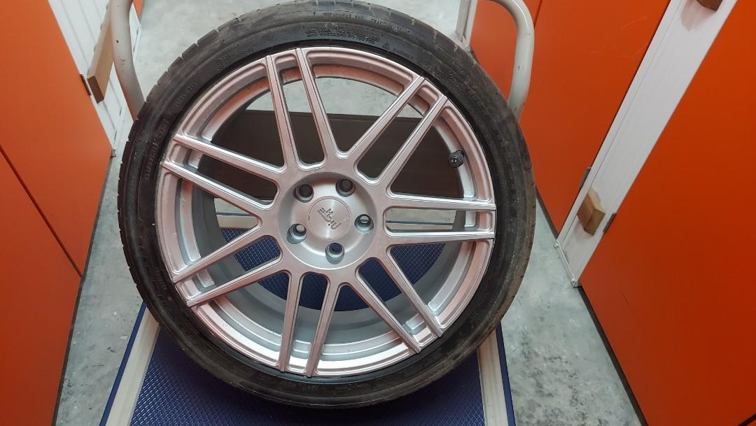 19 inch forged monoblock rims and tires suitable for Toyota Estima ...