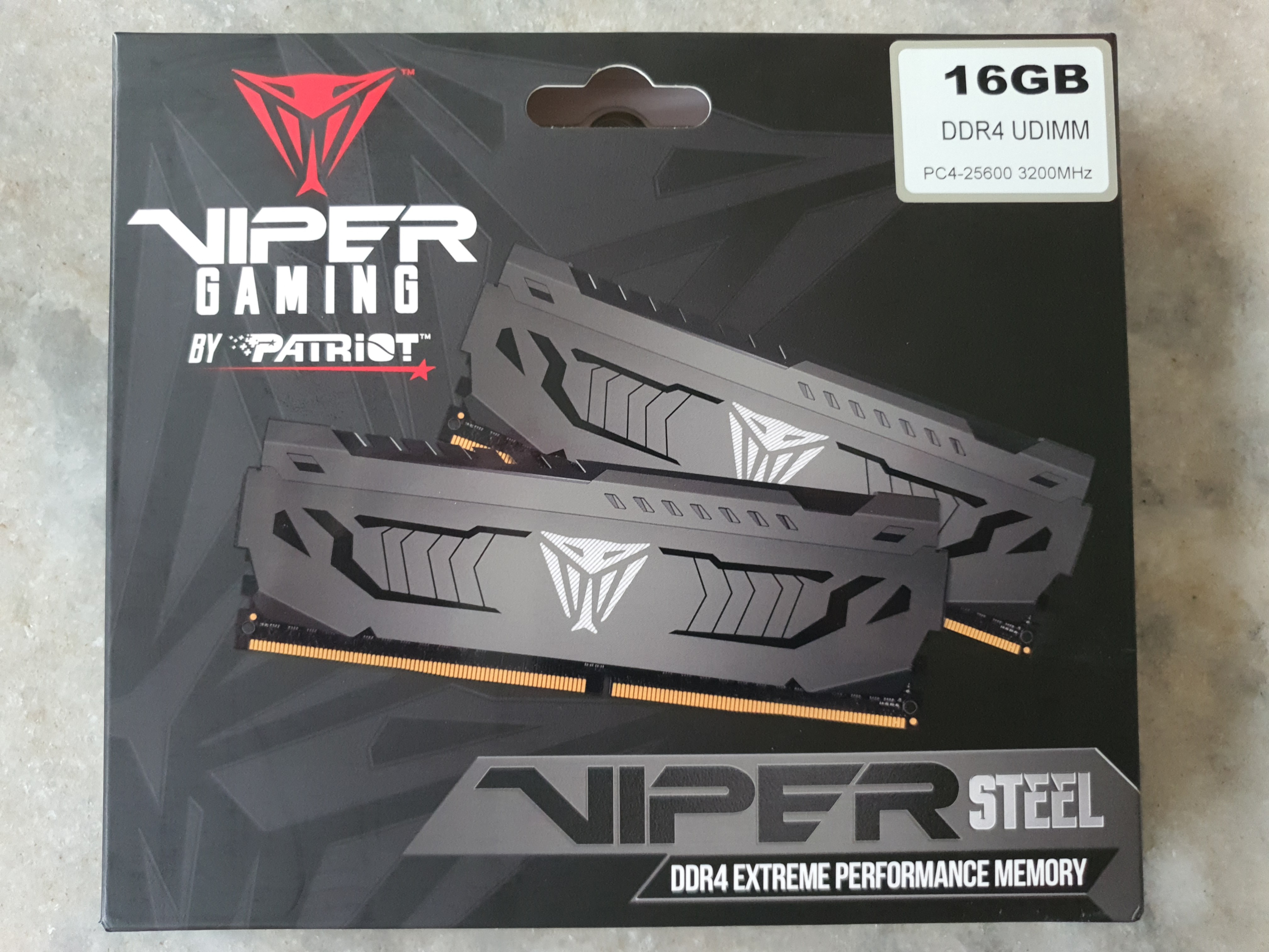 PATRIOT VIPER RAM DESKTOP 16GB 3200MHZ !, Computers & Tech, Parts ...