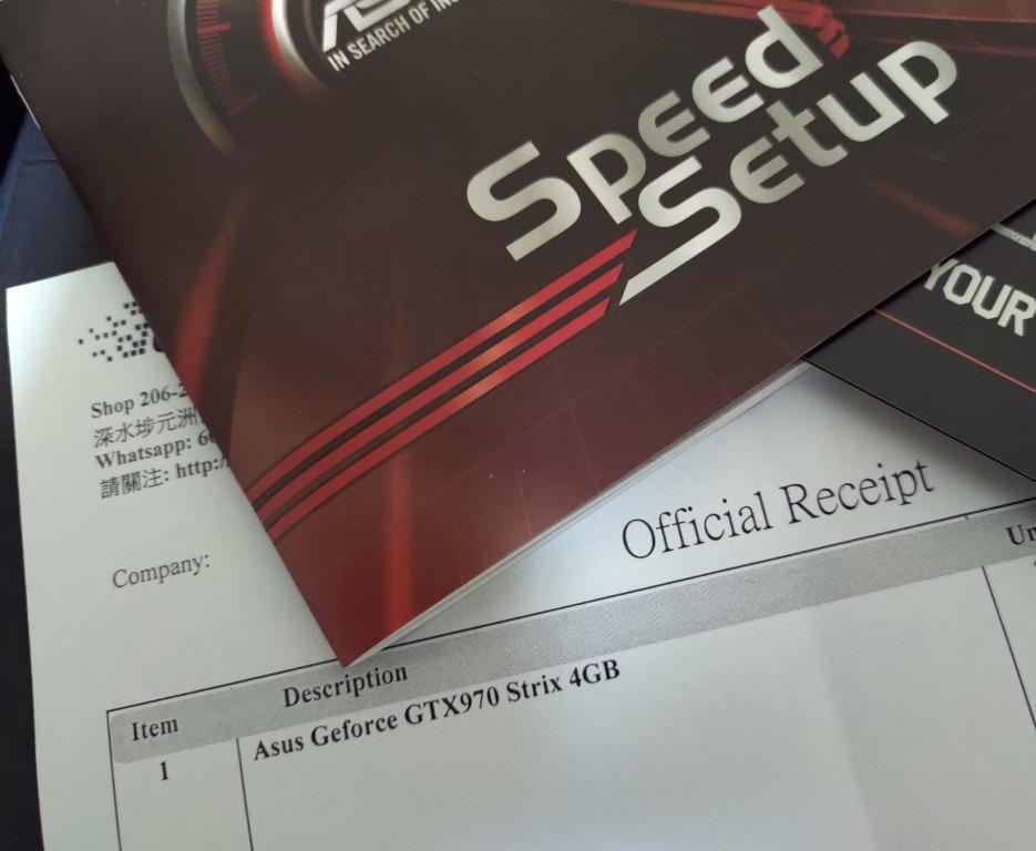 華碩 ASUS STRIX GTX 970 DirectCU II OC 靜音超頻版, 電腦＆科技, 手提電腦 - Carousell