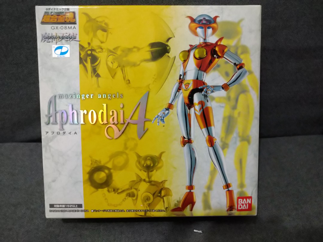 萬代 Bandai 合金魂 GX-08 MA 愛美神 Aphrodai A 鐵甲萬能俠 Mazinger Angel 魔神天使 Chogokin, 興趣及遊戲, 玩具 & 遊戲類 on ...