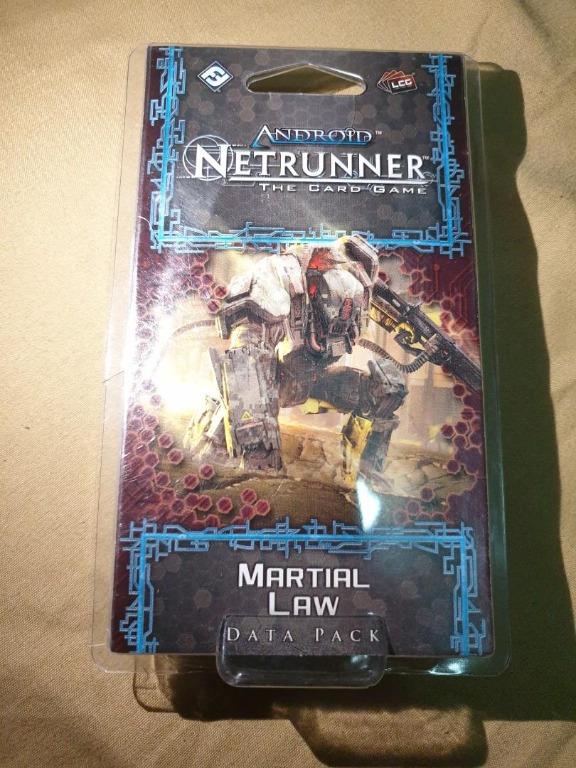 Android: Netrunner The Card Game - Martial Law Data Pack, Everything ...
