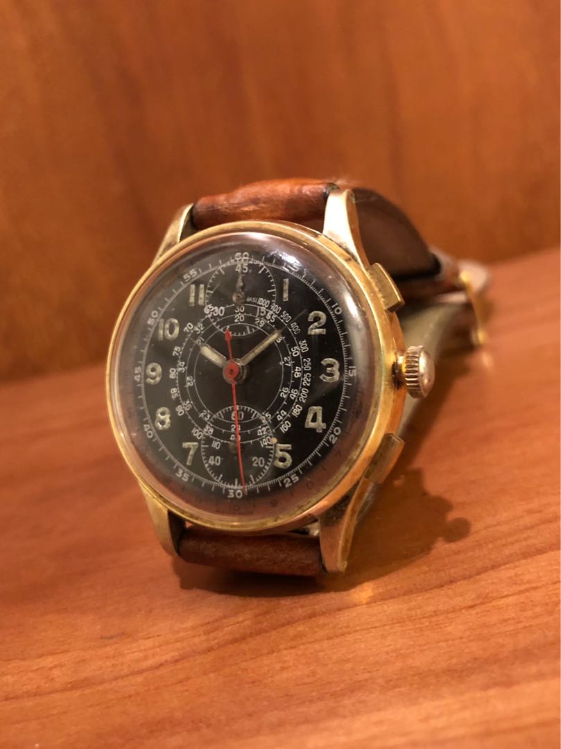 Anonymous Venus Movement Chronograph Vintage Watch Rare, Luxury ...